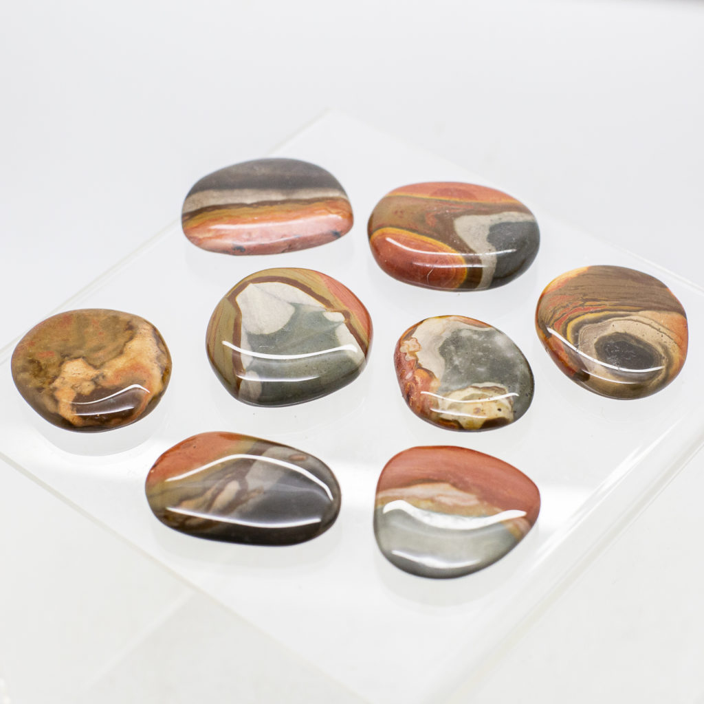 Polychrome Jasper Hand Stone - Comfort & Tranquility