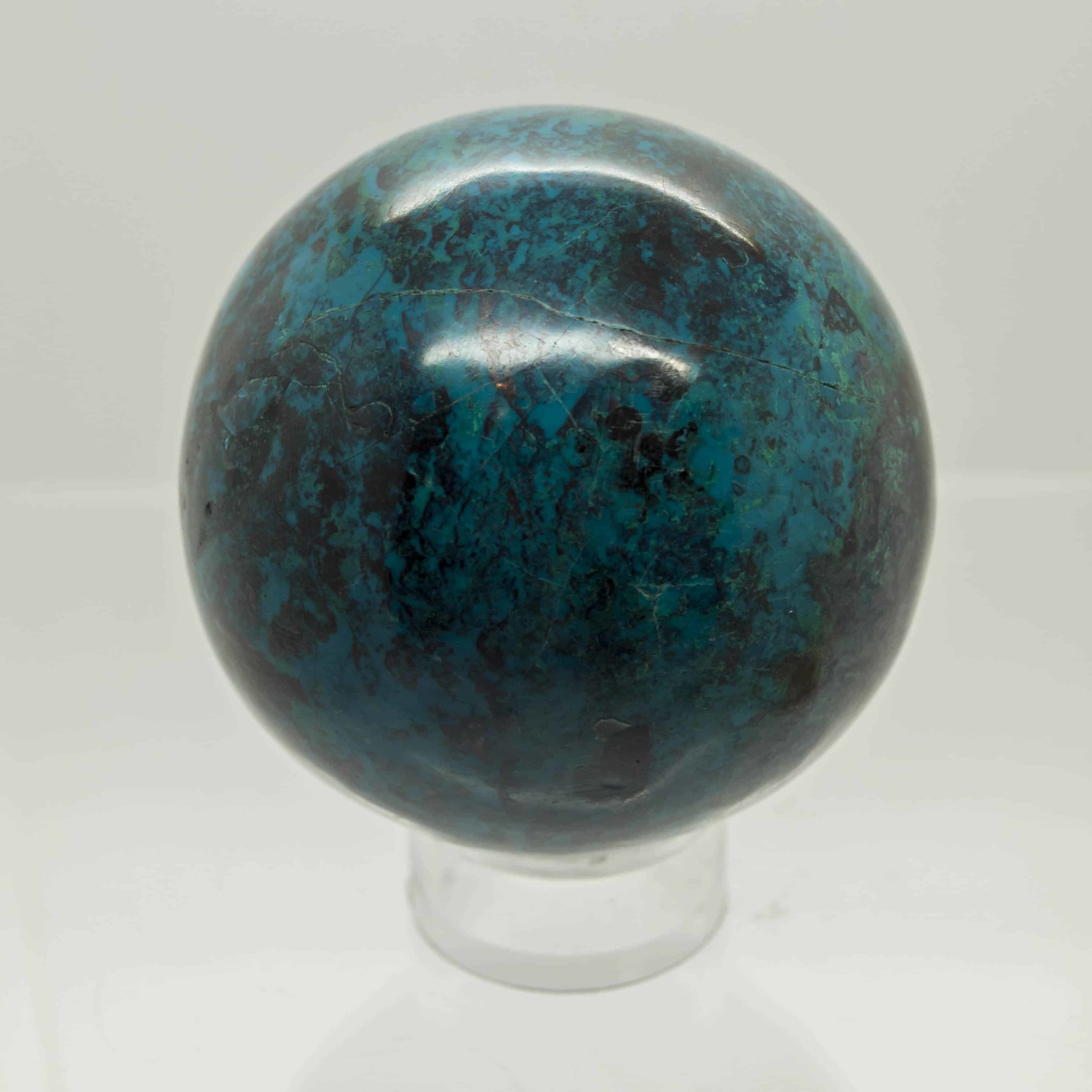 Buy Shattuckite Sphere - Colliers Crystals