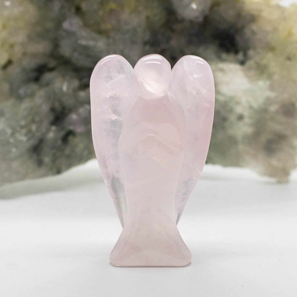 Rose Quartz Angel Medium – Unique Spiritual Gifts