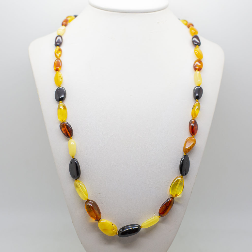 Genuine Baltic Amber Bead Necklace | Colliers Crystals