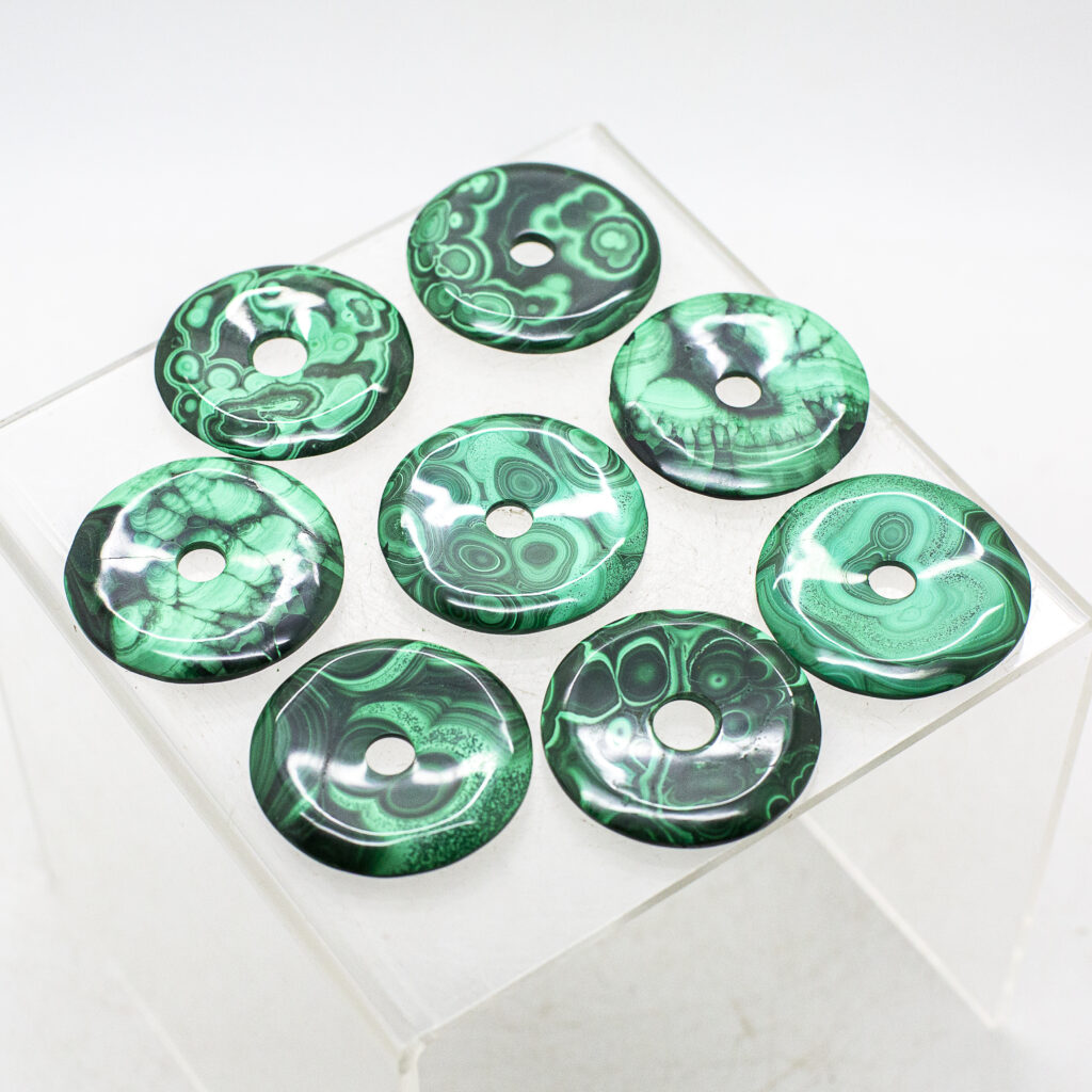 Malachite Donut Disc - Versatile & Unique
