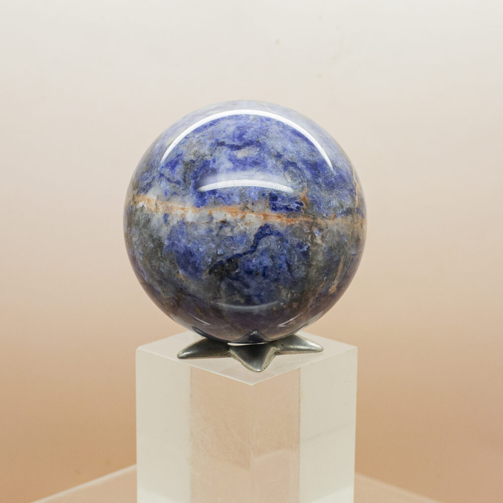 Sodalite Sphere - Balance & Clarity