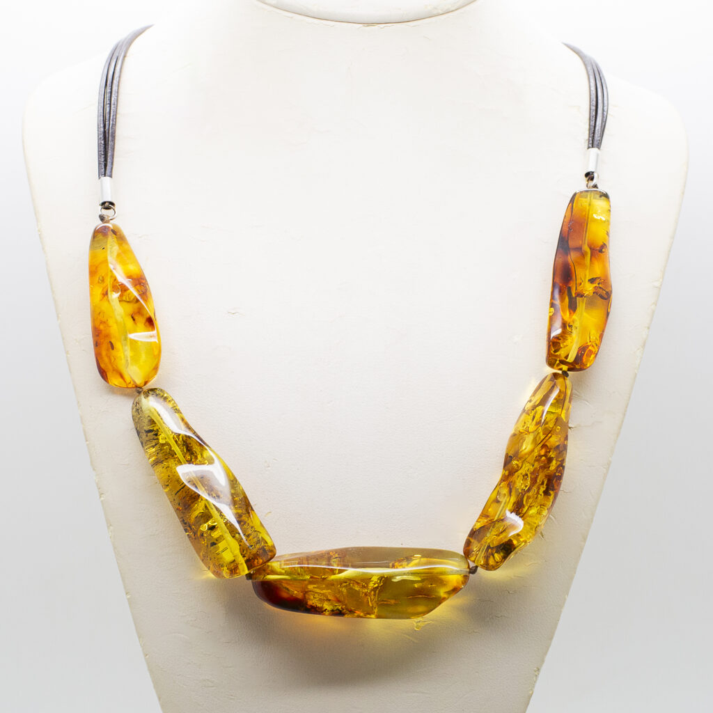 Baltic Amber Bead Necklace - Genuine and Purifying